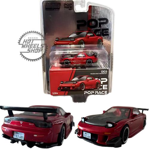 Jual POP RACE BLISTER MAZDA RX-7 (FD35) WIDEBODY METALLIC MERAH - Kota ...