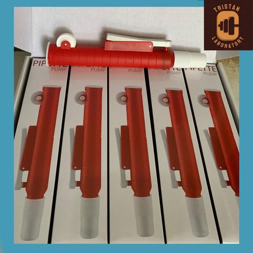 Jual Pipette Filler Pump / Bulp Pompa Pipet 25mL - RED / Merah - Kab ...