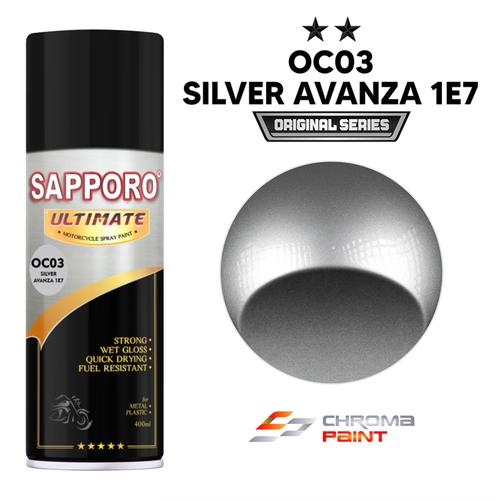 Jual Cat Sapporo Ultimate OC03 Silver Avanza dan Xenia 1E7 - Cat ...