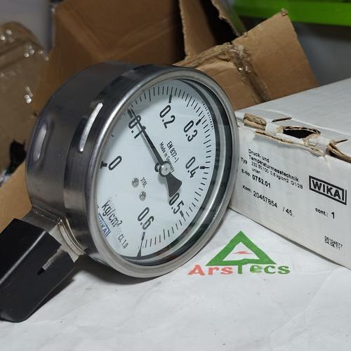 Jual Pressure Gauge WIKA 232.50.100 0,6kg/cm2 Tipe EN-837-1 Original ...