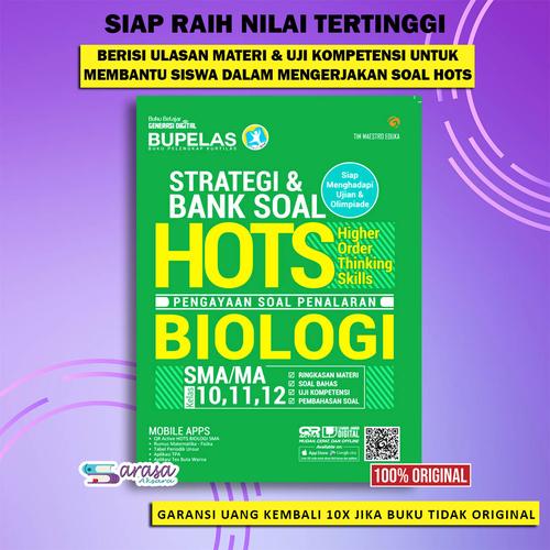 Jual BUKU PELAJARAN SMA STRATEGI DAN BANK SOAL HOTS BIOLOGI SMA 10 11 ...