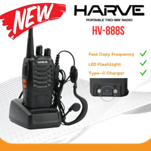 Jual Handy Talky Harve HV-888s HT Harve 888s Single Band UHF - HV-168 ...