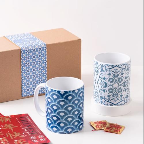 Jual Hampers Imlek/ Chinese New Year berisi 2 Mug Unik dari Seruni ...