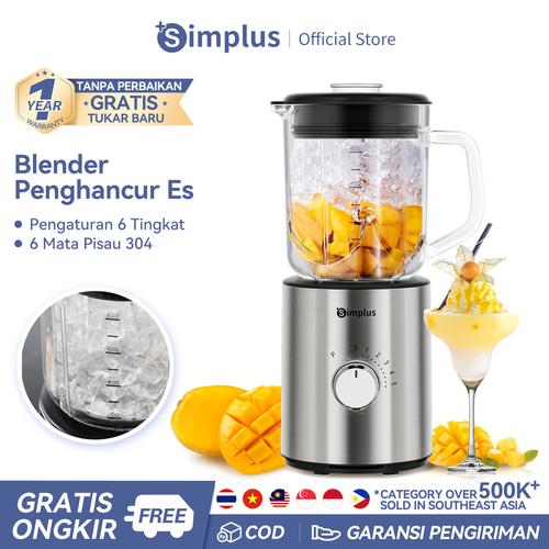 Promo Simplus Blender Glass Es Batu Pembuat Jus MPASI Smoothie LLJH007 - Kab. Tangerang ...