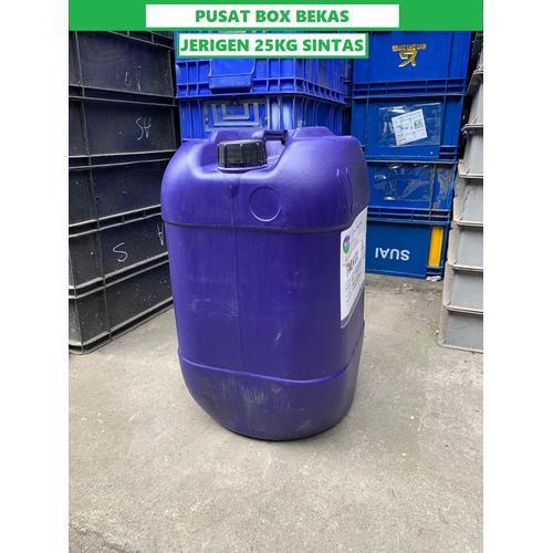 Jual Jerigen Plastik 25 Liter Jerigen Plastik 25Kg/Jrigen/Drigen 25kg ...