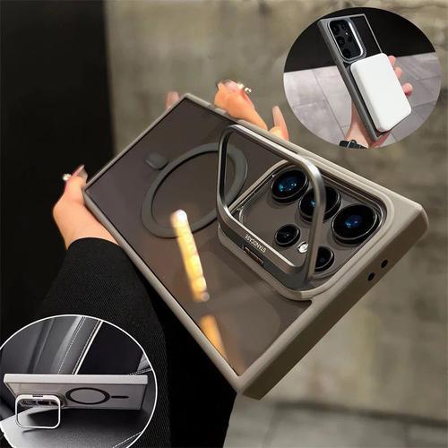 Jual CASE CLEAR MAGSAFE METAL LENS HOLDER HARDCASE CASING HP COMPITABLE ...