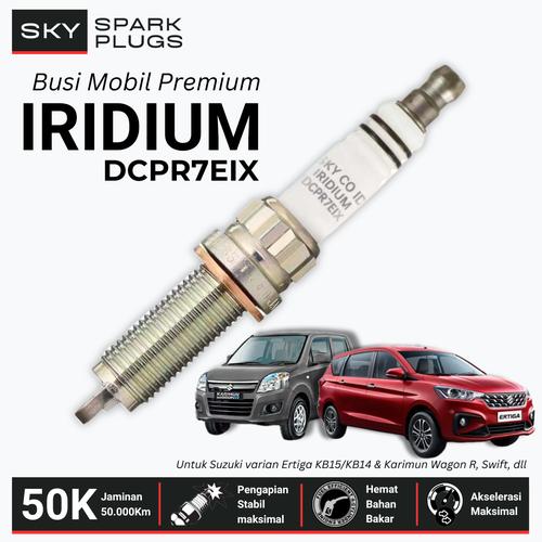 Promo Sky Busi Iridium Murni Suzuki Ertiga K14B Jimny JB74 Karimun Wagon Splash Swift XL7 ...