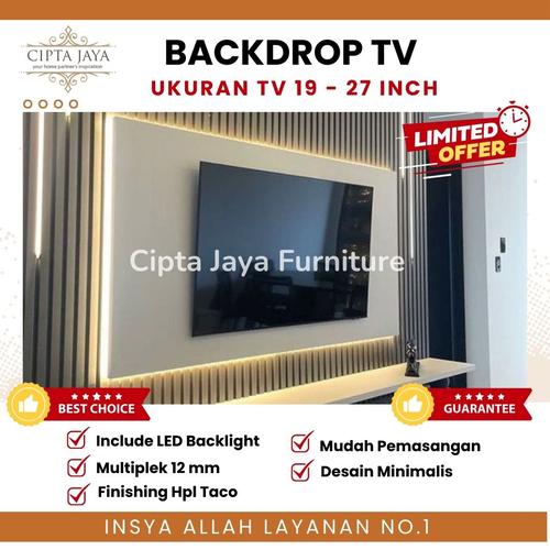 Jual Cipta Jaya - Backdrop Tv Digital dari 19 inc sampai 27 inc Mewah ...