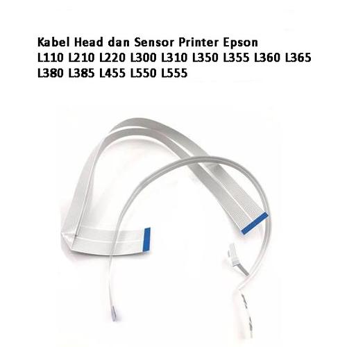 Jual KABEL HEAD DAN SENSOR PRINTER EPSON L110 L210 L360 L405 L555 ...
