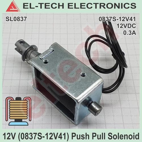 Jual Ketahanan Jangka Panjang 12V Ø8mm Solenoid Selenoid Push Pull ...