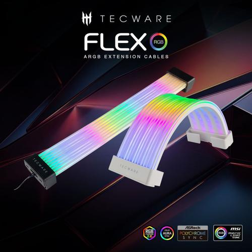 Jual TECWARE FLEX RGB PSU EXTENSION CABLE 24 PIN ATX & 8/16pin GPU ...