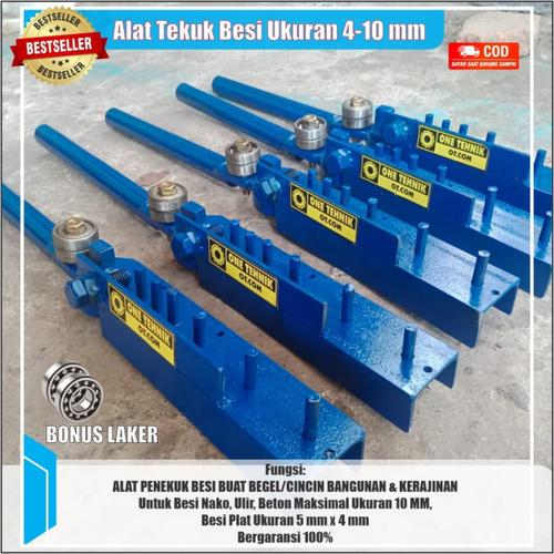 Jual ALAT TEKUK BESI Penekuk Besi Tekuk Begel Tekuk Besi Beton Ulir 4 6 ...