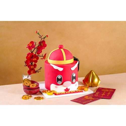 Jual CNY 2025/ Chinese Loong Cute Cake/Kue Imlek/imlek/Hampers/Parcel ...