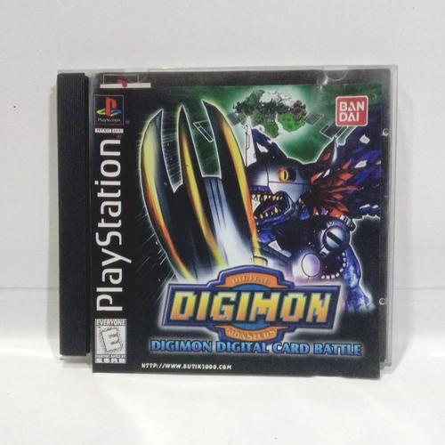 Jual CD GAME PLAYSTATION PS1 DIGIMON DIGITAL CARD BATTLE - Kota Bandung ...