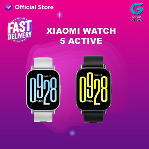 Promo Xiaomi Redmi Watch 5 Active Jam tangan pintar - MIDNIGHT BLACK ...