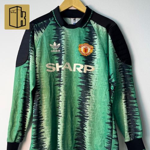 Jual Jersey original manchester united 1990 goalkeeper original ...