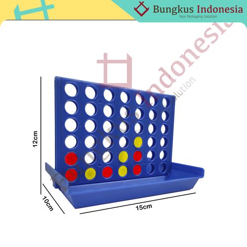 Jual Four In A Line Connect 4 In A Line Board Game Kids Children Fun - 4 Connect B - Jakarta ...
