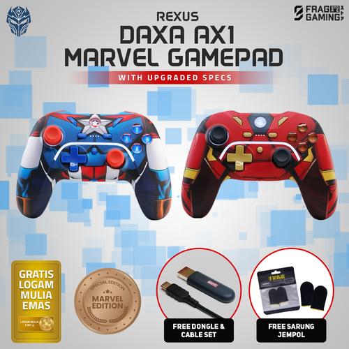 Jual Rexus Daxa Asteria AX1 Marvel Gamepad Wireless Daxa Asteria AX1 Marvel Special Edition ...