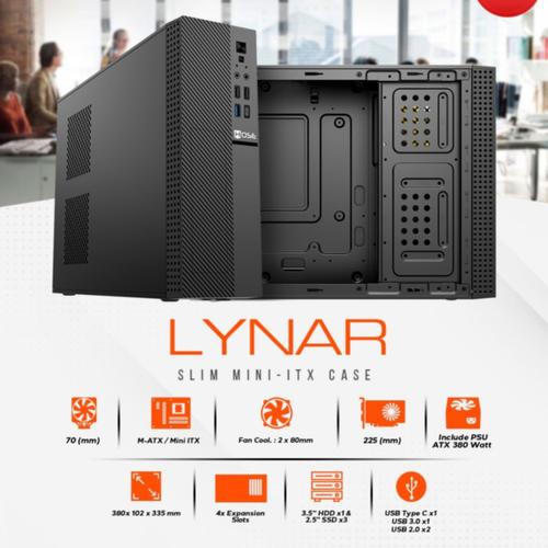 Jual PC CASE HOSE LYNAR M-ATX - Casing Mini Komputer Mini Tower Mini ...