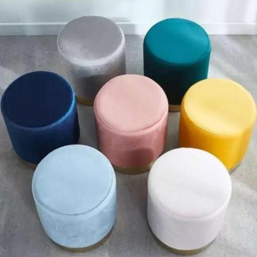 Jual READY !!! ADA Sofa Bulat Kursi stool |Sofa Bulat Oscar-Kulit ...