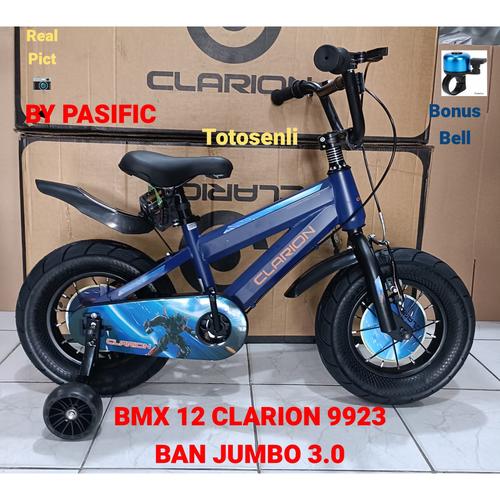 Jual sepeda anak laki BMX 12 INCH CLARION 9923 BAN JUMBO // BESAR 3.0 ...