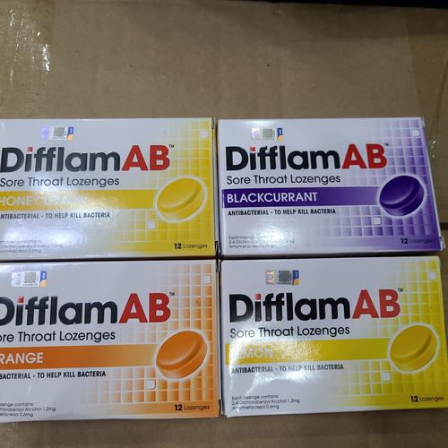 Jual Difflam AB Sore Throat Lozenges - ready stock - orange - Jakarta Pusat - DJS1689 | Tokopedia