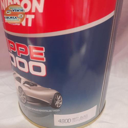 Jual CAT DUCO NIPPE 2000 WARNA HITAM DOFF/ BLACK MATT KODE 480D 1Lt ...