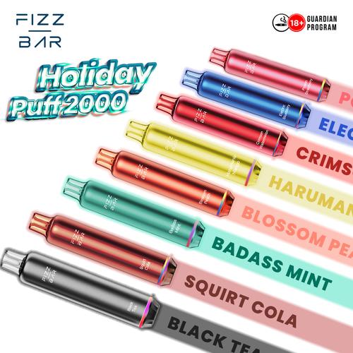 Promo FIZZ BAR Disposable 2000 Puff - Fruity Series - Squirt Cola ...