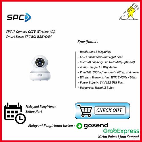 Promo SPC IP Camera BC 1 Smart Series Wireless - Kota Bandung - arena ...