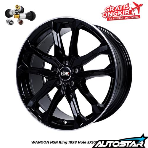 Jual VELG MOBIL HSR WHEEL UNTUK XENIA NEW WANGON HSR R18X8 H5X100 ET42 ...