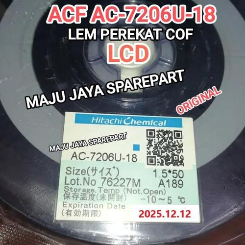 Jual [ 1 METER ] ACF AC 7206U 18 LEM Anisotropic Conduction film lem lcd TV LED - Kab. Kendal ...
