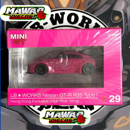 Jual Mini GT R35 Pink Type I Hongkong Exclusive (High Rear Wing) - Kab ...