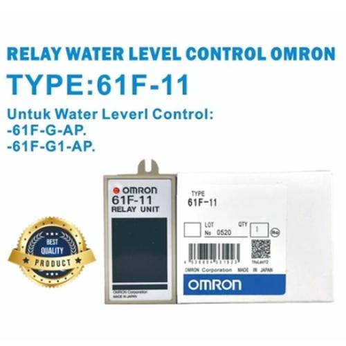 Jual RELAY FLOATLESS LEVEL SWITCH WATER LEVEL CONTROL 61F-11 OMRON ...