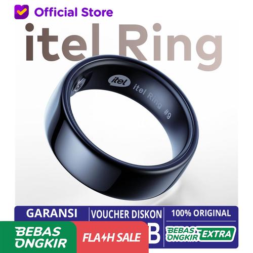 Promo Itel Smart Ring Garansi Resmi - 24 Hour Health Monitoring - Size ...