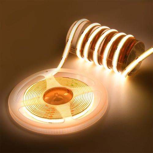 Jual AMC 320D Waterproof IP68 COB LED Flexible Strip DC 24V CRI Ra 90 ...