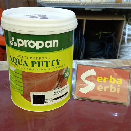 Jual Dempul kayu wood filler Aqua putty Propan brand 1kg - Grey - Kota ...