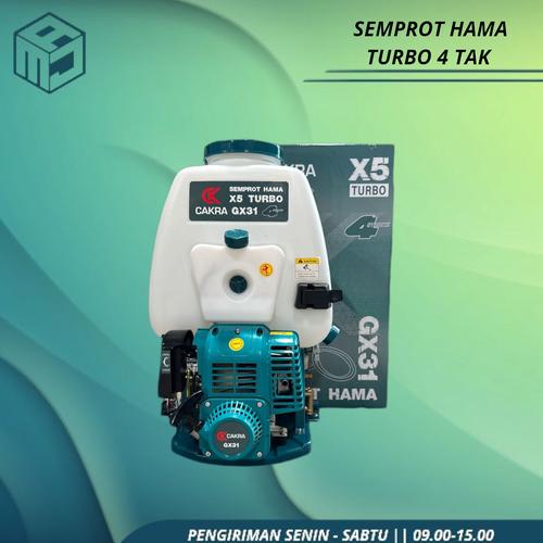 Jual Cakra X5 Turbo Semprot Hama GX31 Mesin Semprot Hama Cakra 4Tak GX31 - Kota Makassar - Mega ...