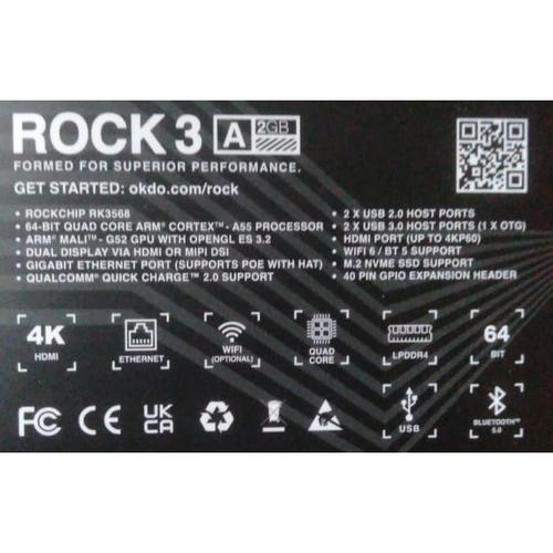 Jual Radxa Rock 3 Model A Sbc Rk3568 2Gb Ram Raspberry Pi Alternative ...