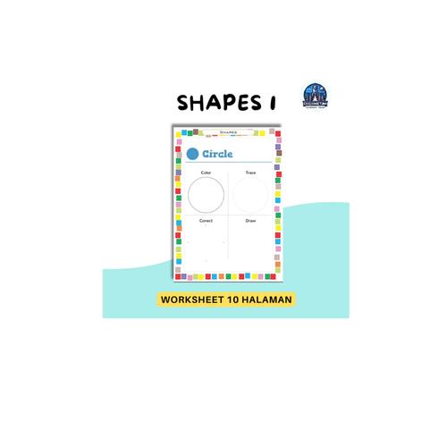 Jual Shapes printable worksheet 10 halaman - Kota Surabaya ...