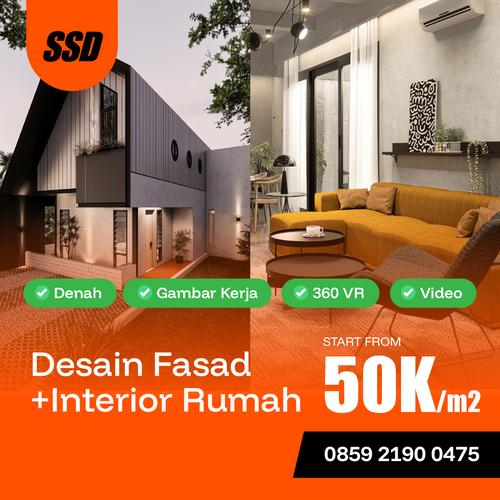 Jual JASA DESAIN FASAD DAN INTERIOR RUMAH | DENAH, 3D, GAMBAR KERJA ...