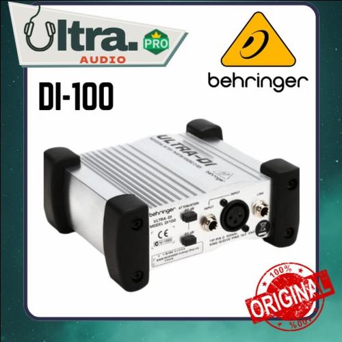 Jual BEHRINGER ULTRA DIRECT BOX DI-100 / DI100 / DI 100 ORIGINAL BEHRINGER - Jakarta Barat ...