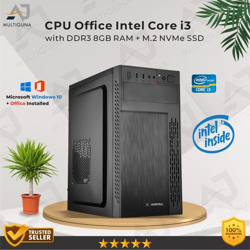 Jual CPU PC Komputer Intel Core i3 RAM 8GB SSD Rakitan Office - SSD ...