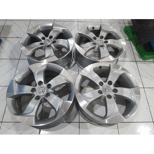 Jual Velg Oem HRV Ring 17 Lebar 7 Rata Pcd 5x114 Wrna Silver Polish Original Copotan Mobil - Kab ...