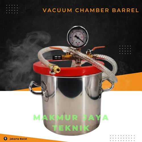 Jual Vacuum Chamber Barrel tanpa mesin Vacuum Pump - 3 Galon - Jakarta ...