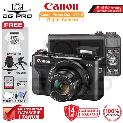Jual CANON POWERSHOT G7X MARK II - KAMERA G7 X MARK 2 - CANON G 7X M2 - G7X II DISTRI, PAKET ...