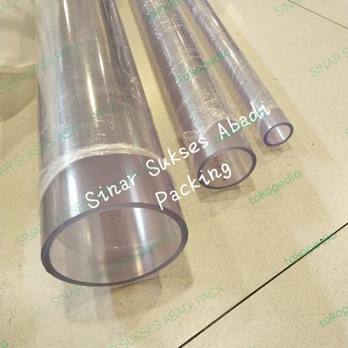 Jual Pipa Pvc Bening Ukuran 1/2" inch Panjang 100cm / PVC Pipe Clear ...