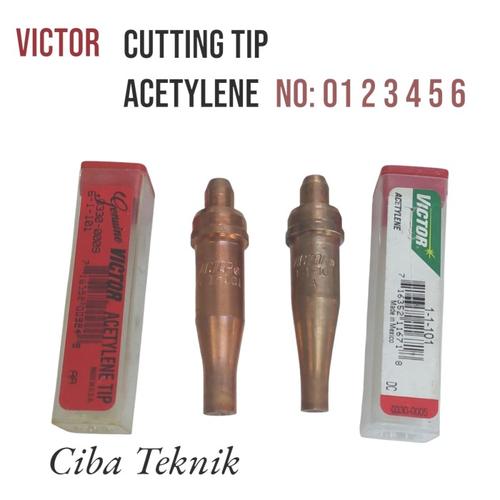 Jual Nozzle / nozel / Nosel cutting tip ACETYLENE VICTOR /Nozzle Victor ...
