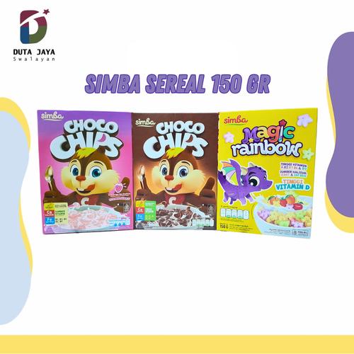 Jual SIMBA Cereal Choco Chips & Magic Rainbow 150 gr - Chips Chocolate ...