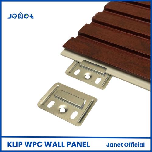 Promo Klip Besi Penjepit Wpc Wall Panel Moderen Kisi Kisi Wpc - Jakarta ...