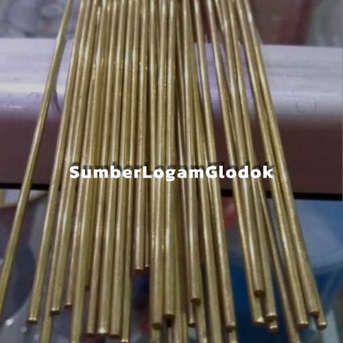 Jual As Kuningan diameter 8mm x 1000mm - as Kuningan bulat 8mm x 1meter ...